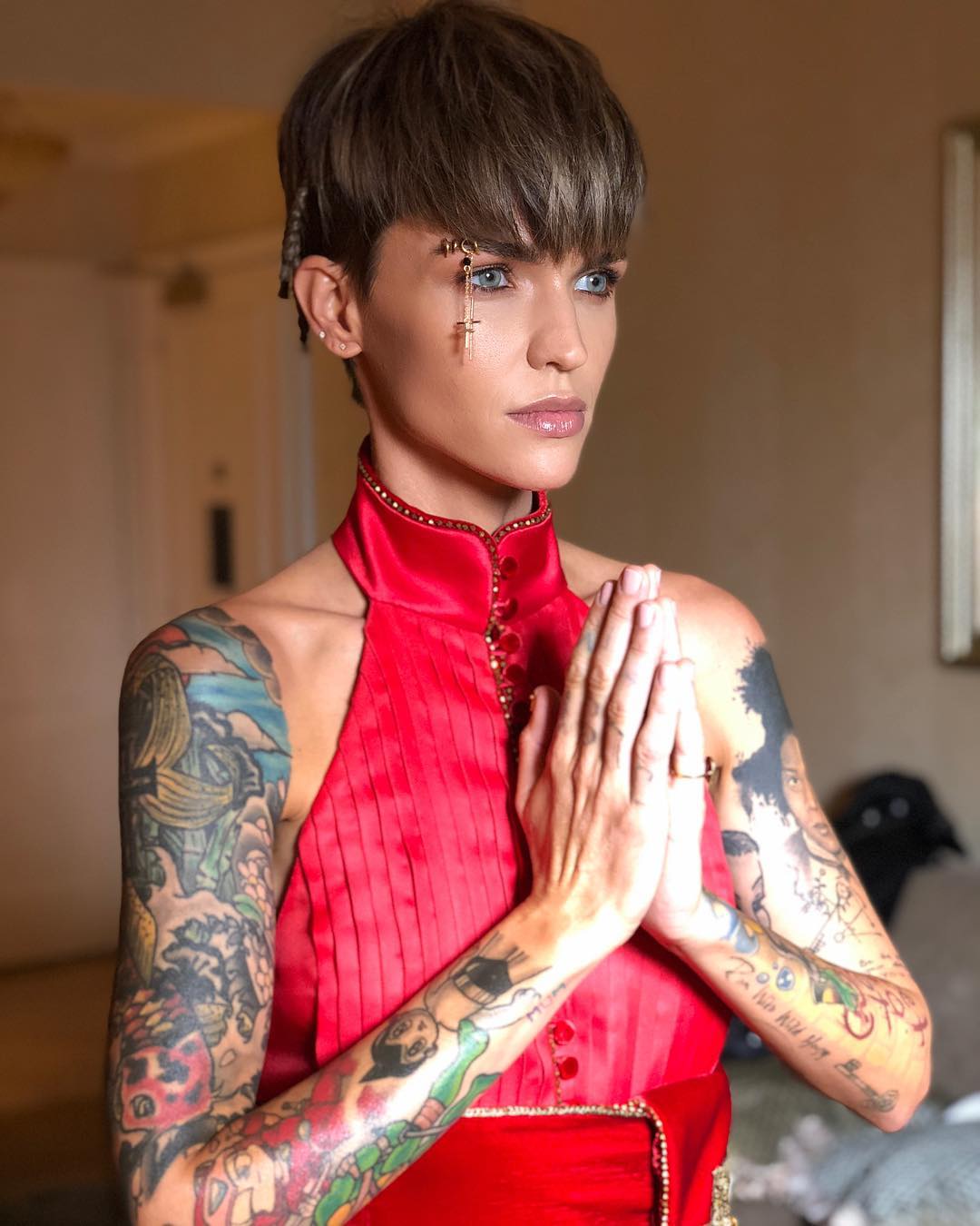 Les tattoos de Ruby Rose - Tattooneo